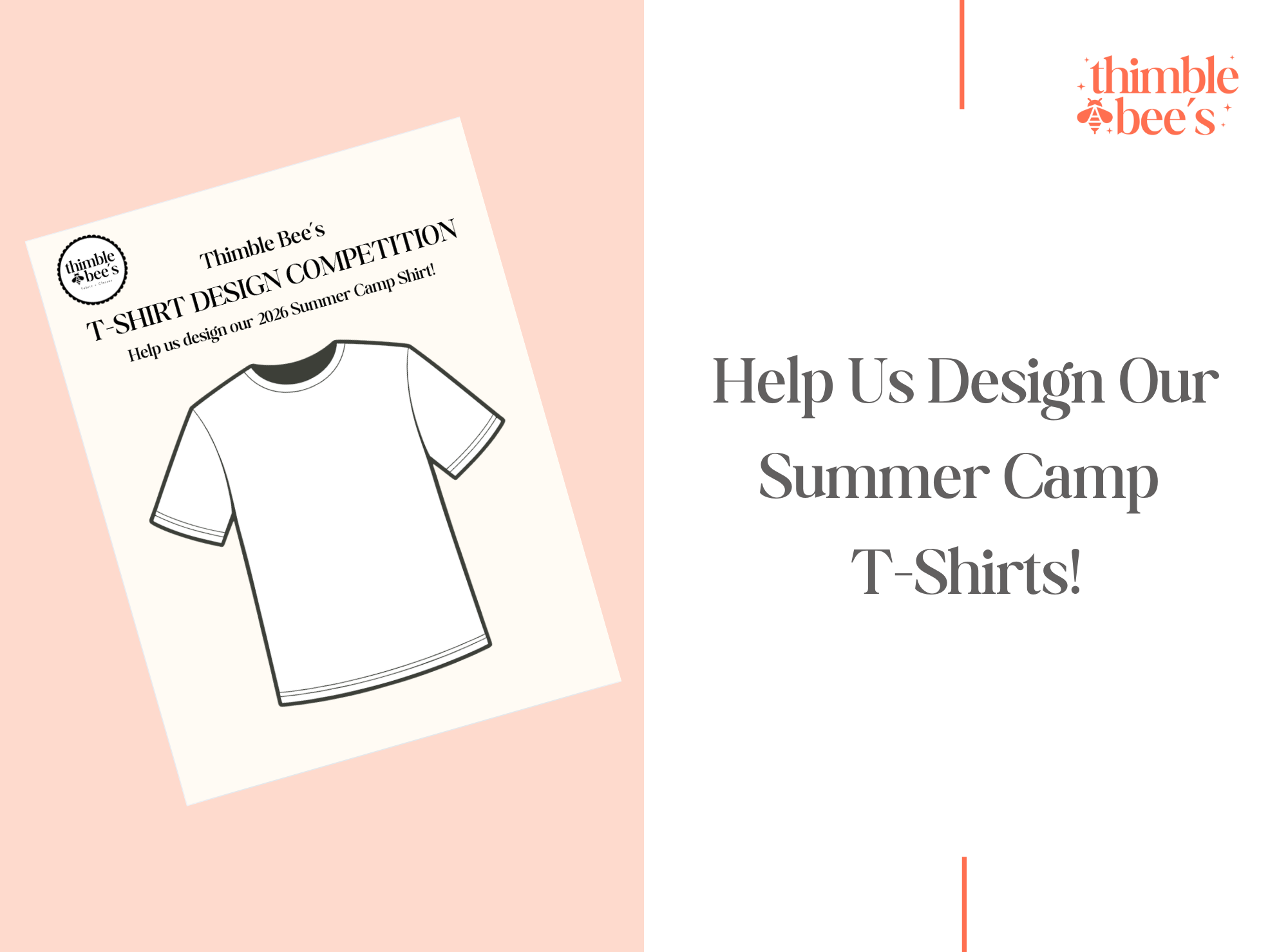 Student T-Shirt Design Competition & How to Enter – Thimble Bee's ...
